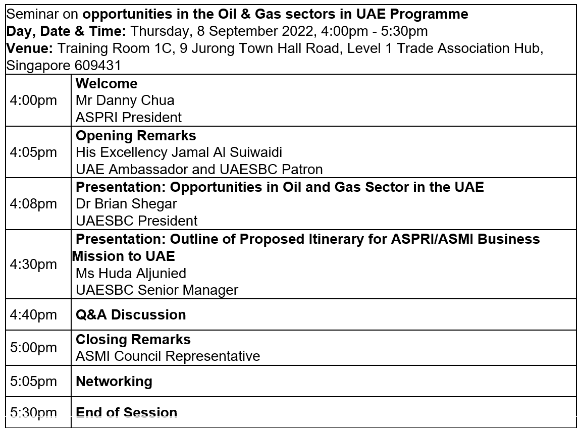 Events for April 2026 – ASPRI