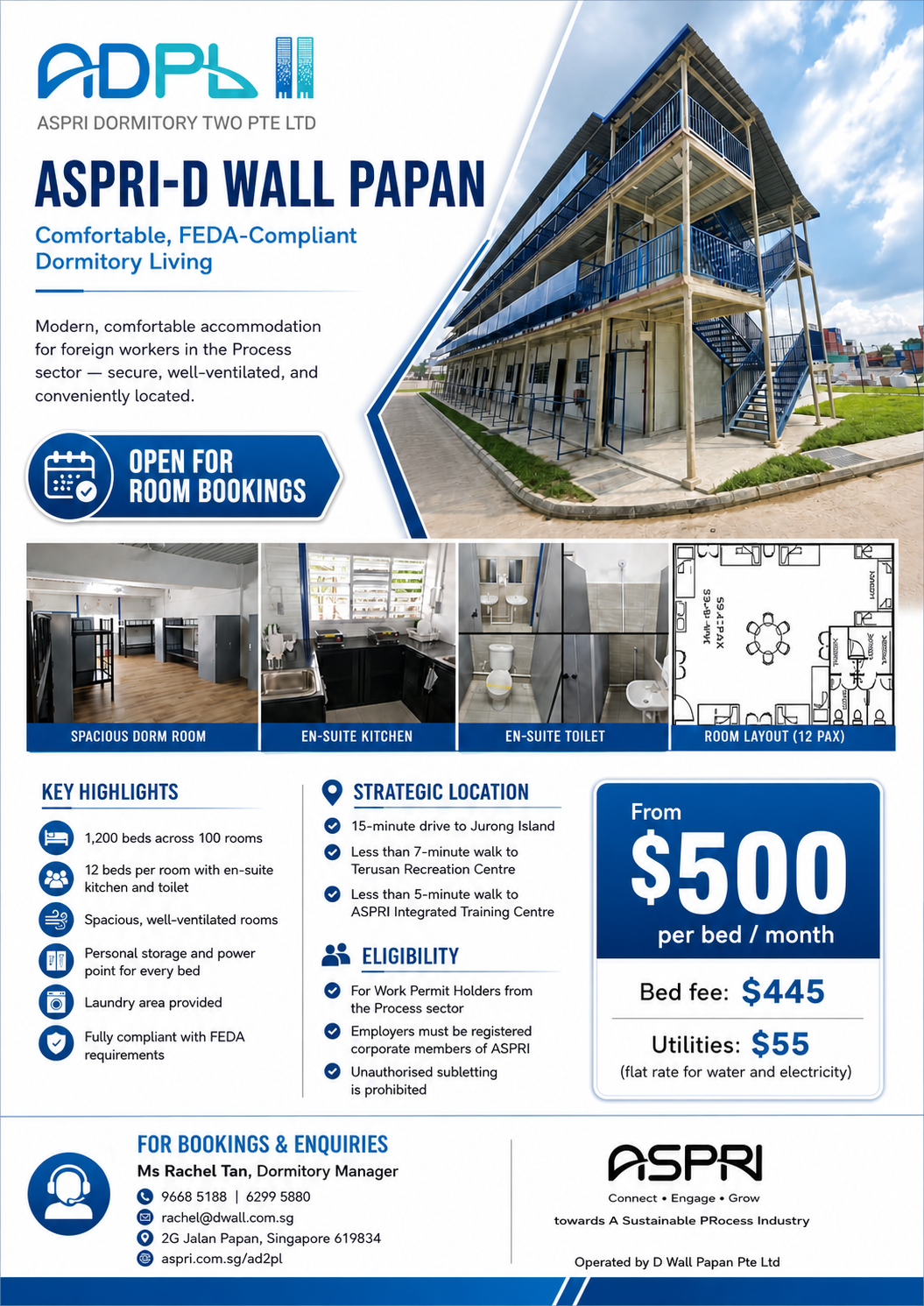 Experience Comfortable Dorm Living – ASPRI